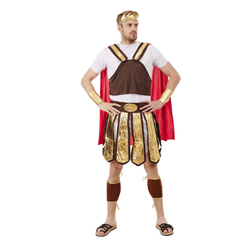 Eraspooky Men Ancient Greece Warrior Knight Costumes Halloween Soldier ...