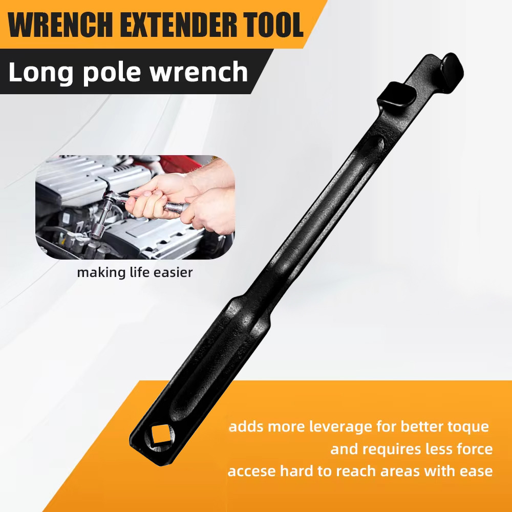 Universal Wrench Extension Tool Lever Arm Extension COOFARI Adjustable ...