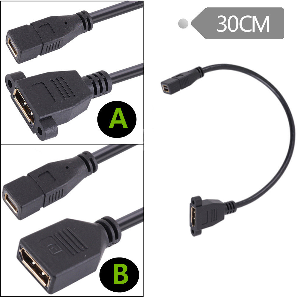 4k Mini DisplayPort Female to DP Busbar DP to Mini DP MINIDP to DP ...