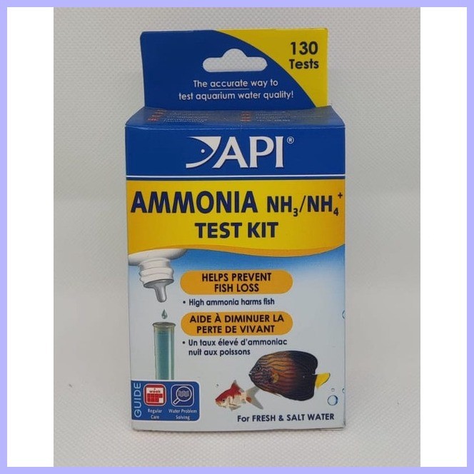 API Ammonia NH3/NH4+ Test Kit 130 Tests | Shopee Philippines