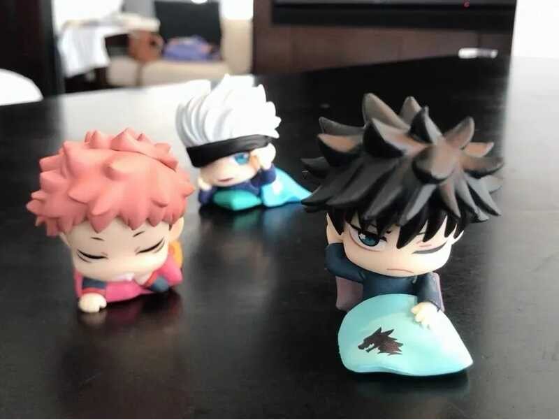 Jujutsu Mini Kaisen Sleeping Figure Gojo Satoru Itadori Yuji Megumi ...