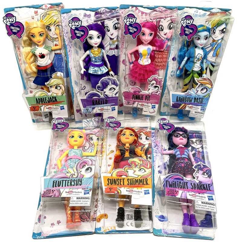 LY My Little Pony Equestria Girls Raiow Dash Rarity Sunset Shimmer Cute ...