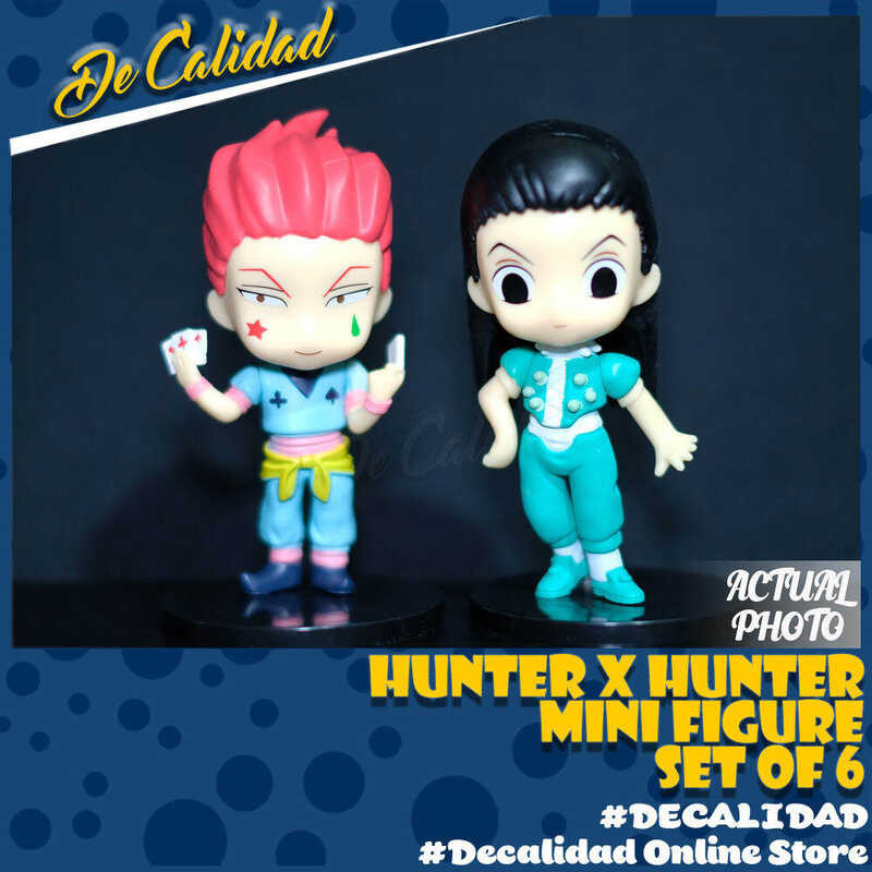 LY X er Bersyon 3 Gon Killua Kurapika Hisoka Mini Figure Set Ng 6 ⚠ ...