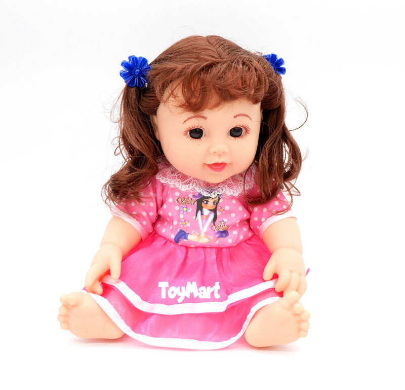 LY Aking Talking Baby Silicone Sound Fashion Emulated Doll W/ Tote ...