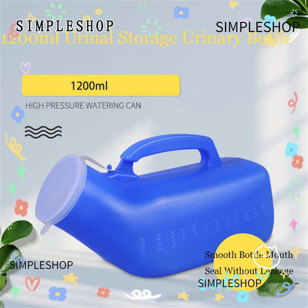 in stock SIMPLE 1200ml Helper Mobile Toilet Portable Urinal Storage ...