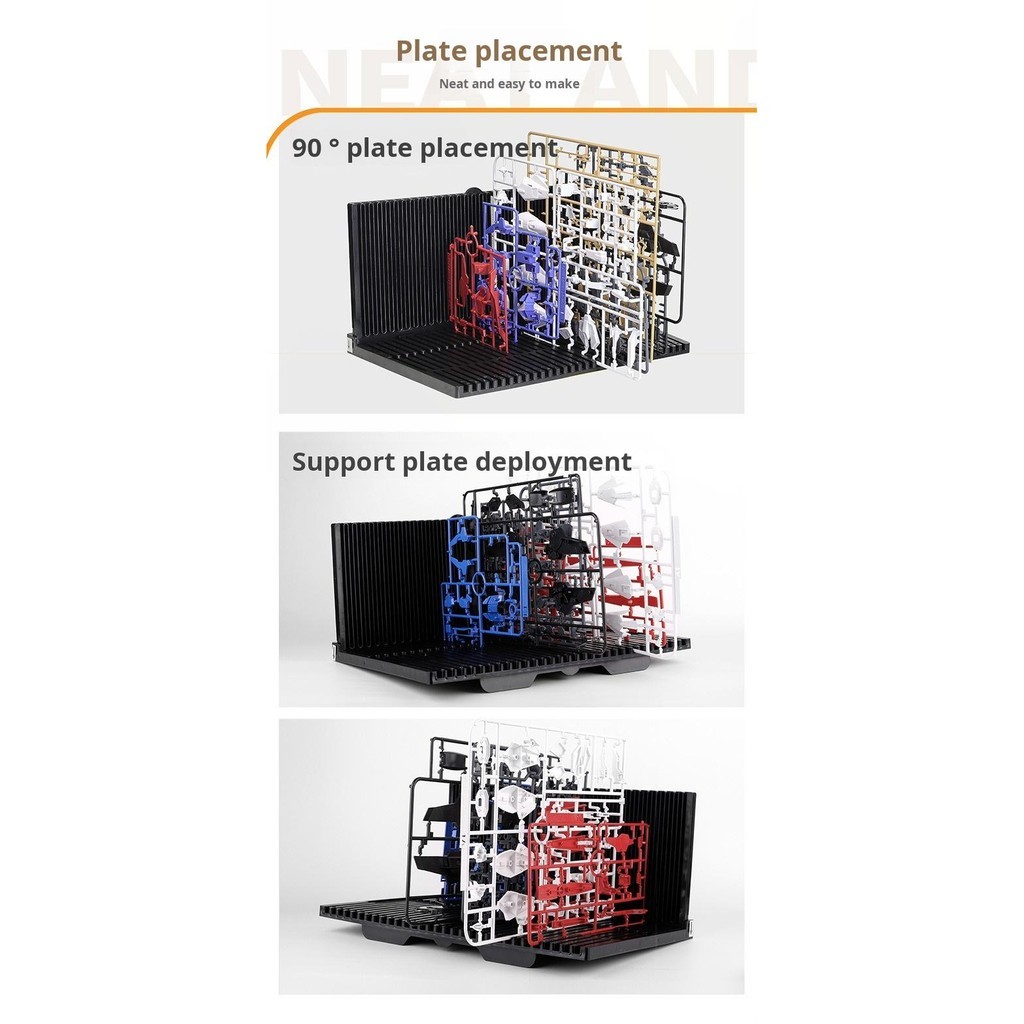 USTAR 90084 Model Board Rack Placement Rack Gundam Model Parts ...
