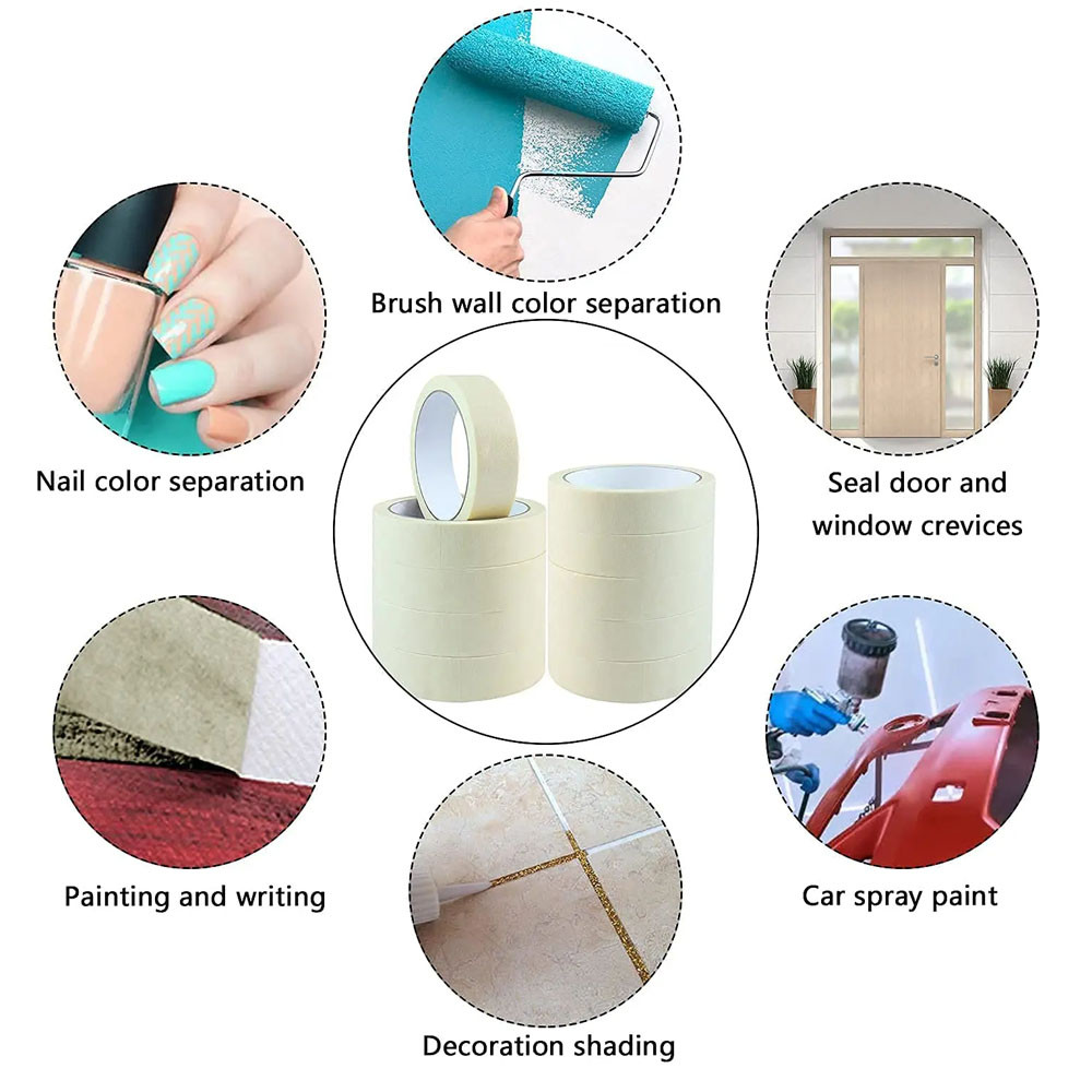 20M Masking Tape Painting Painters Tape for Artist Decorators Indoor ...