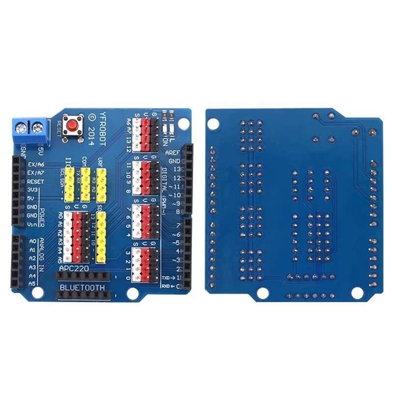 Board Expansion Para sa Arduino UNO R3 V5.0 Electronic Module Sensor Shield V5 expansion board ...