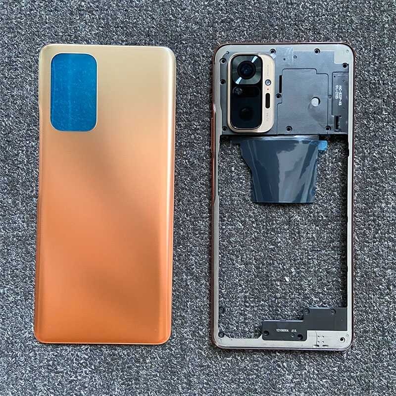 ousing Full For Xiaomi Redmi Note 10 PRO MAX Back Battery Cover Rear ...