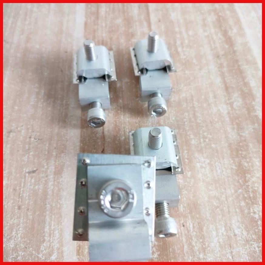 ♒ PV Grounding Lug with clip Solar Grounding Lug (4pcs ) | Shopee ...