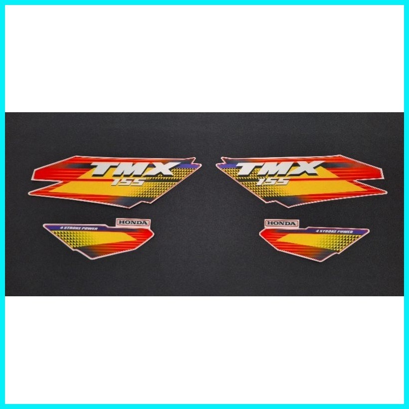 TMX 155 Kaliskis Decals Complete Set COPY ORIGINAL ONLY | Shopee ...