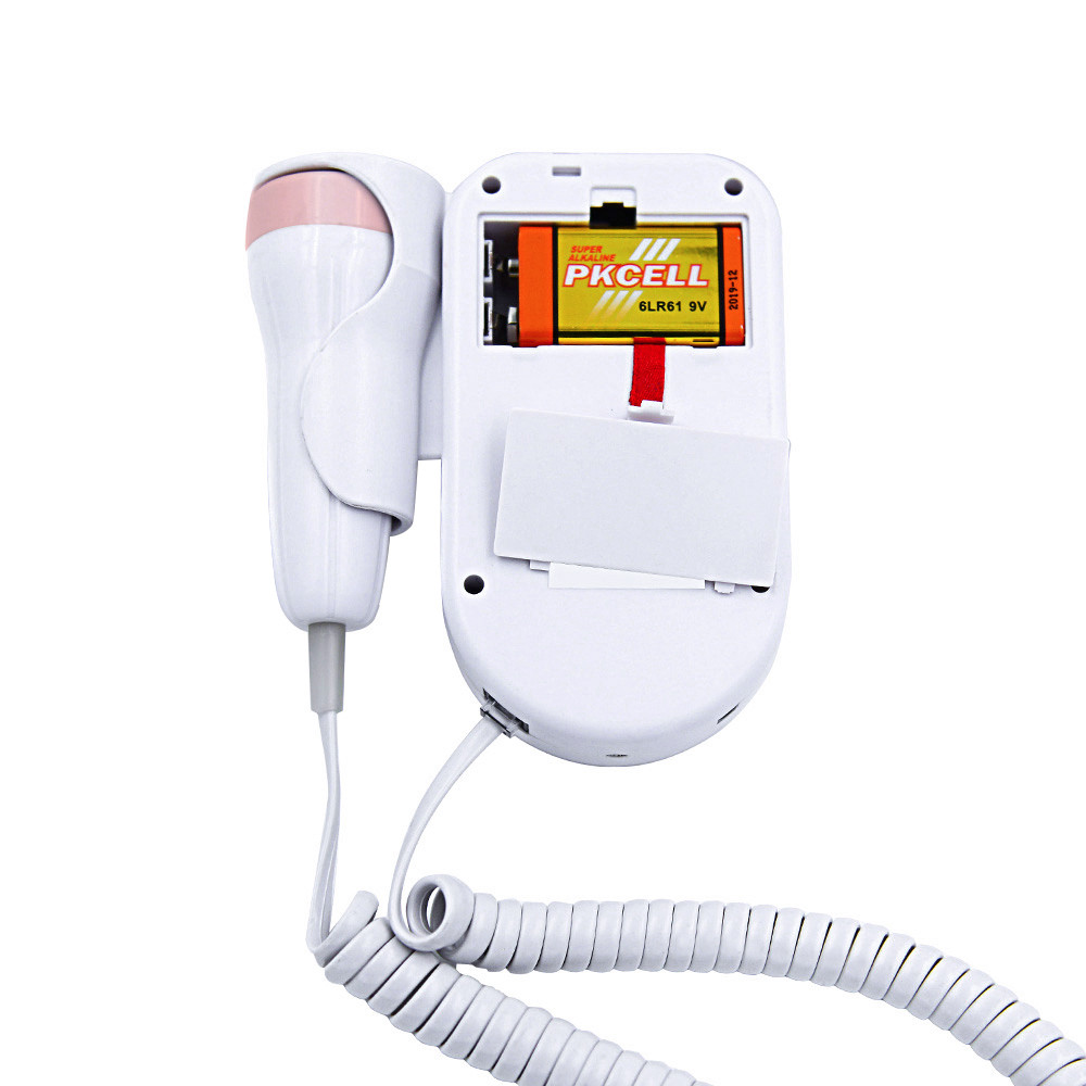 Fetal Doppler Backlight LED Pink Colour With 2Mhz Baby Heart Beat ...