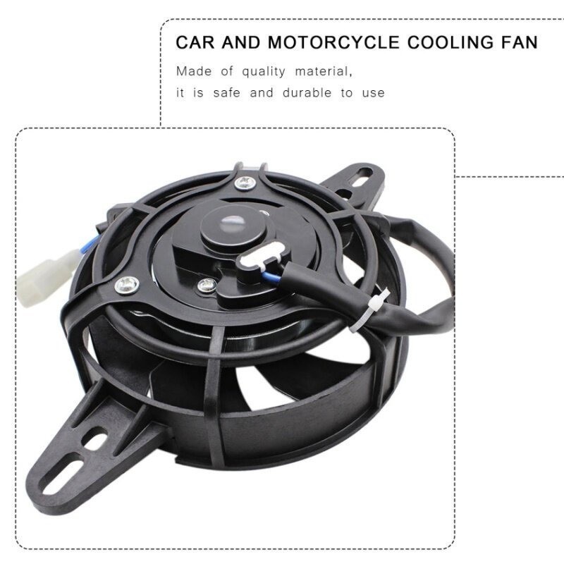 Motorcycle Cooling Fan Black Plastic Dirt Pit Bike 150CC 200CC 250CC ...