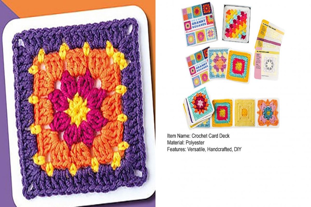 [VM] Crochet Card Deck Crochet Border Patterns 50 Easy Crochet Patterns ...