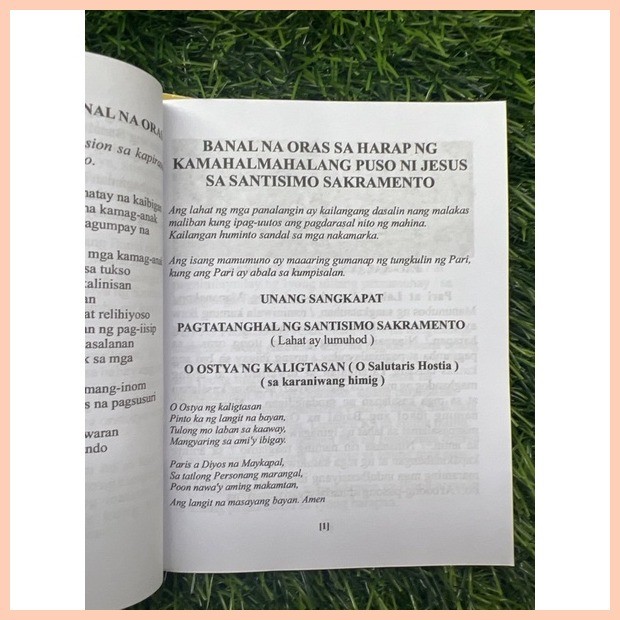 ∇ The HOLY HOUR / Ang BANAL na ORAS (Novena Booklet) | Shopee Philippines