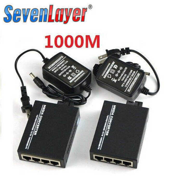 Rj45 1G4e 4 Port Fiber Optic 20Km Module Ethernet Gigabit Single Mode ...