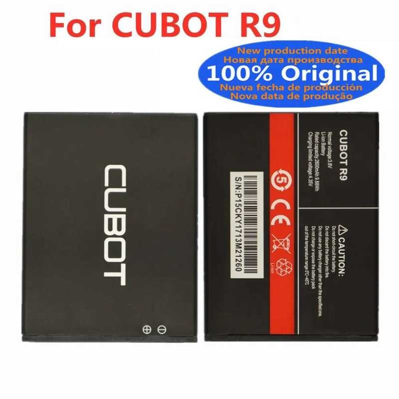 59 New 1 100% Original R9 Battery 2600Mah For CUBOT R 9 Smart Mobile ...