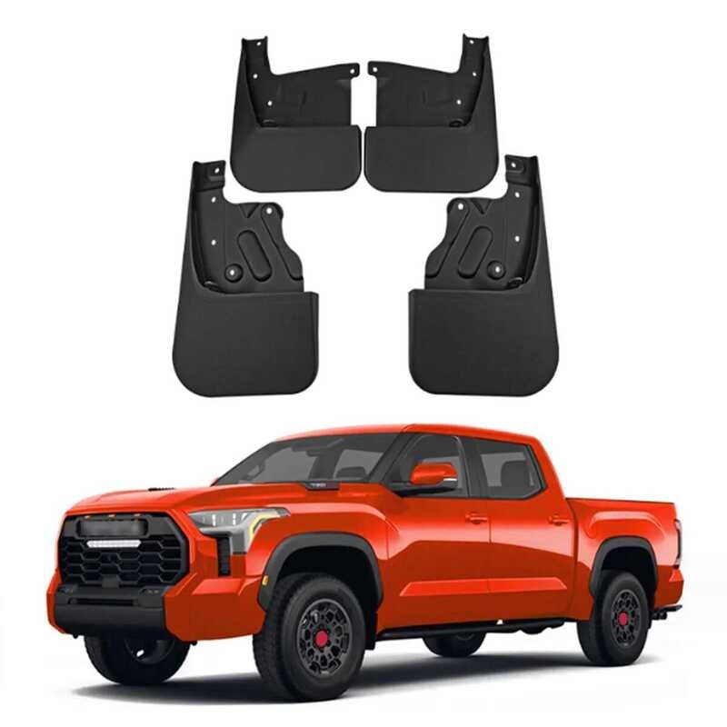 A For Toyota Tundra 2022-2023 Car Mud Flaps Splash Guard Mudguard ...