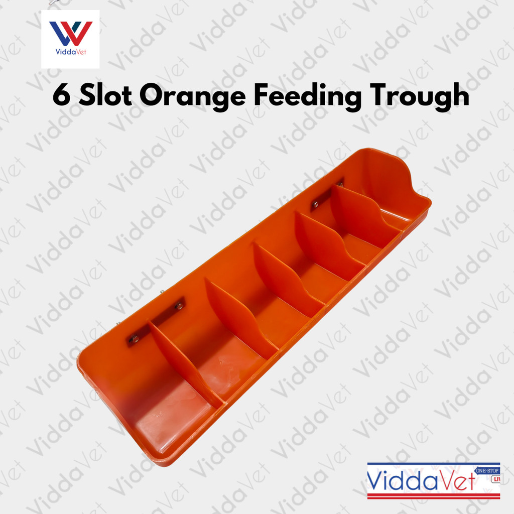 Viddavet Piglet Trough Wall Mounted Plastic Piglet Trough + B Meg Super ...