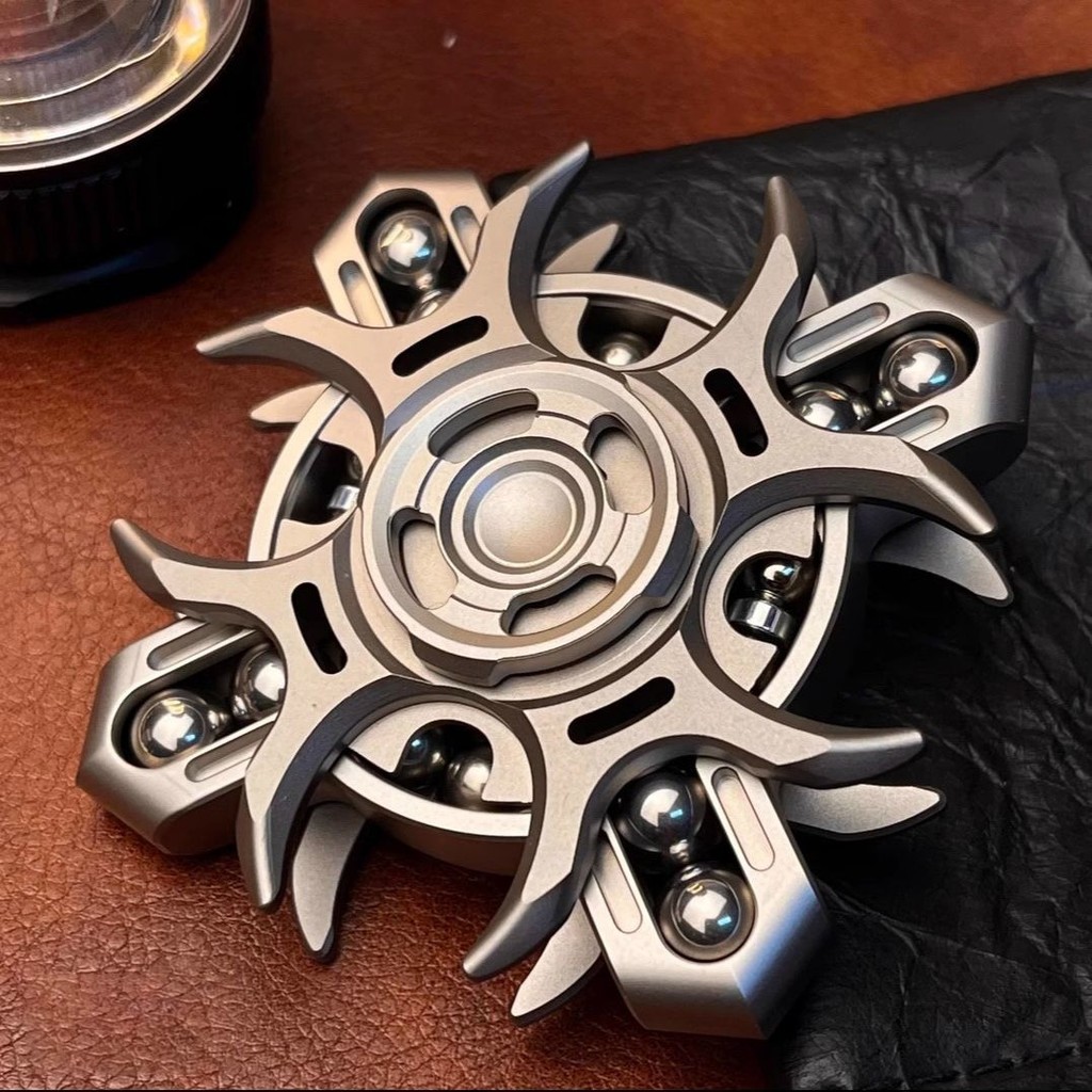 Oracle Tuning Fork Linked Spinning Fidget Spinner edc Push Card Stress ...