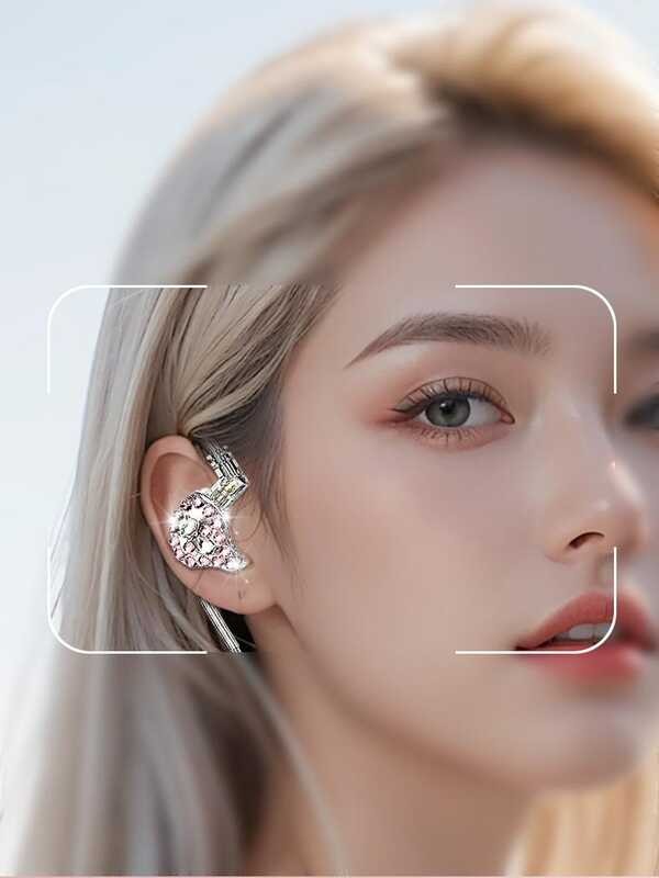 Professional singer's ear return headphones, band's stage performance ...