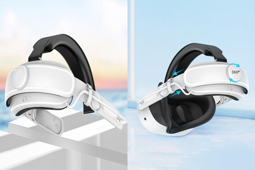 qdanshi Vr Accessory High-quality Head Strap Ultra Comfort Vr Headset ...