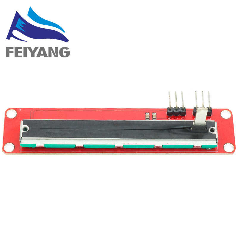 10K Slide Potentiometer ear Module Dual Output for Arduino AVR Electronic Block | Shopee Philippines