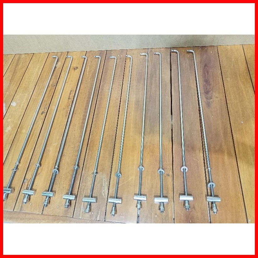 ♂ ℗ Kawasaki HD3/Brutus Stainless Brake rod (rear) | Shopee Philippines
