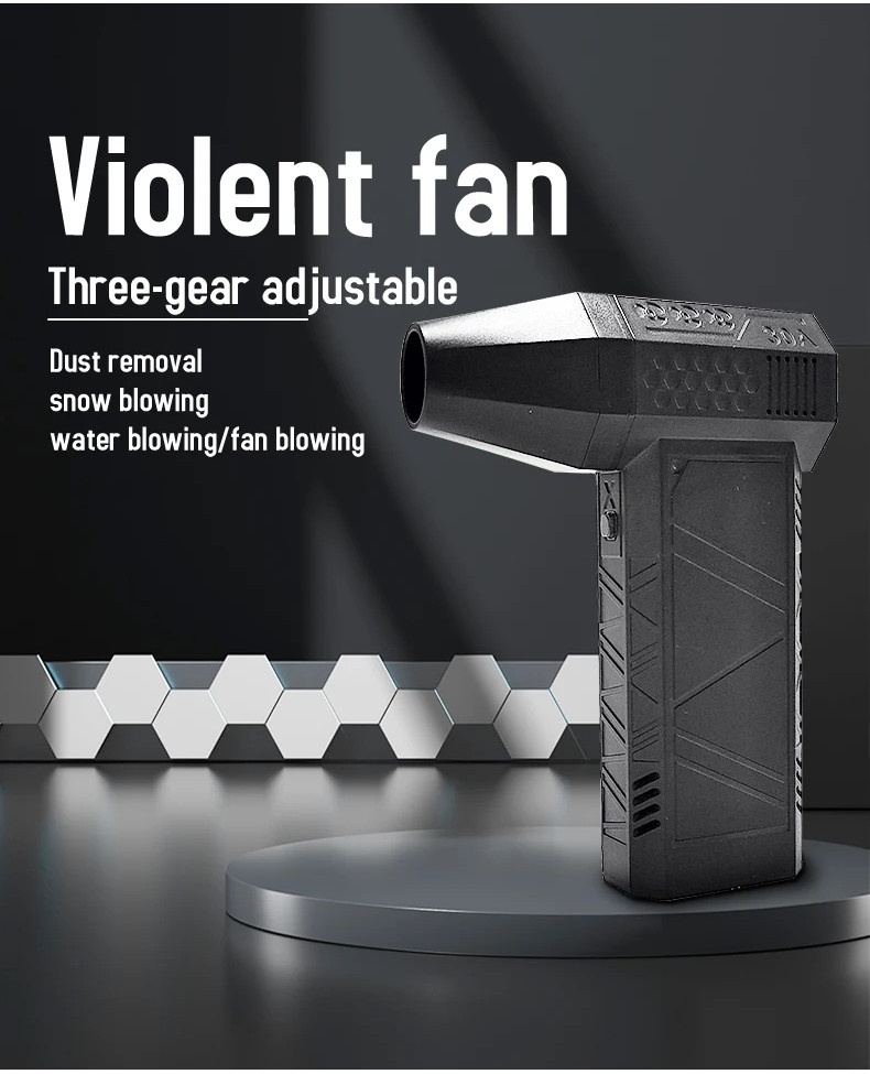 X3 Violent Fan Mini Turbo Jet Fan Handheld Brushless Motor 130000RPM ...