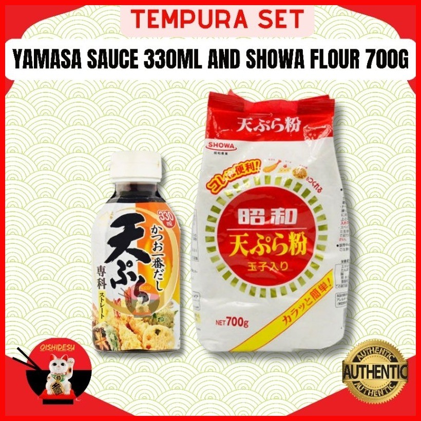 ☪ ♣ Japan Tempura Set (Showa Flour + Tempura Sauce) | Shopee Philippines