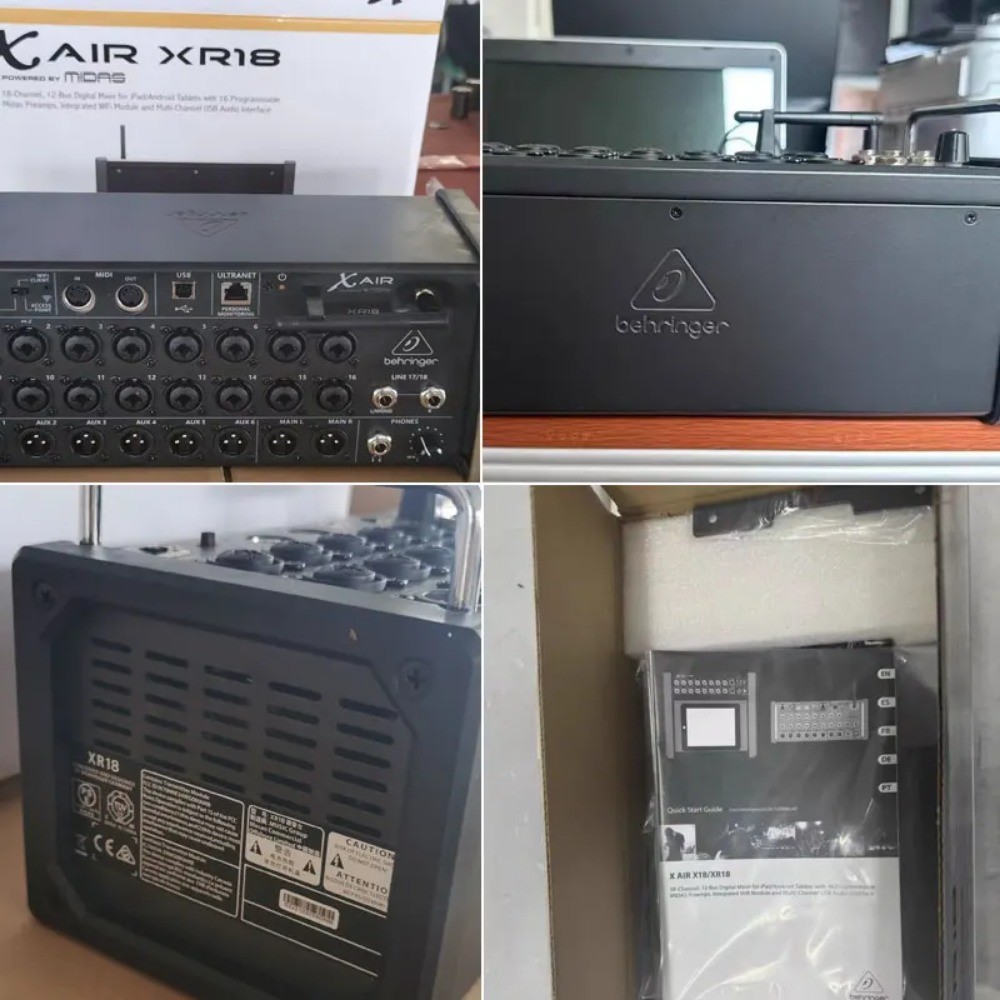 Air 1:1 XR12 XR16 XR18 Digital Mixer 18-Channel Professional Digital ...