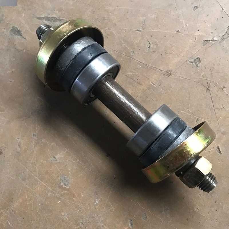 Hand guided tractor axle assembly, a set of micro tiller handcart tail ...