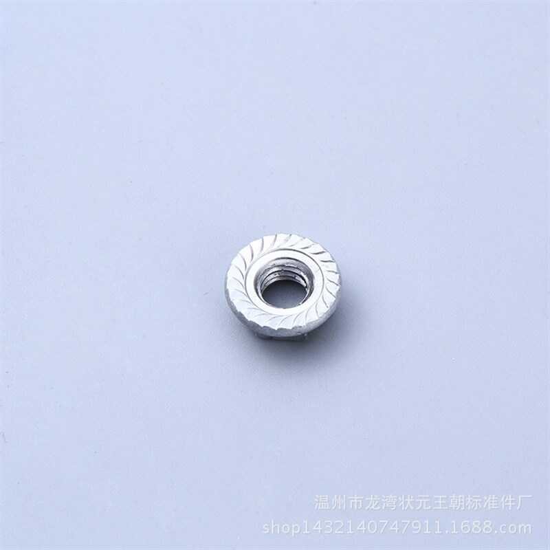 Standard M6 aluminum nut, round nut, hexagonal nut, non-standard nut ...