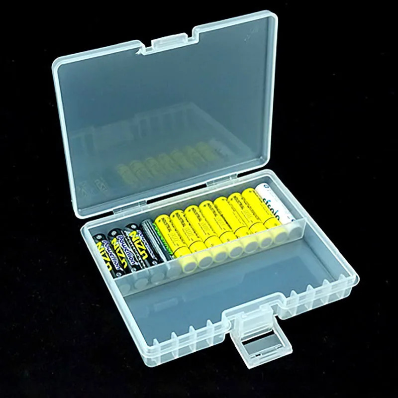 Waterproof Battery Storage Box Battery Holder Battery Case Can Storing ...