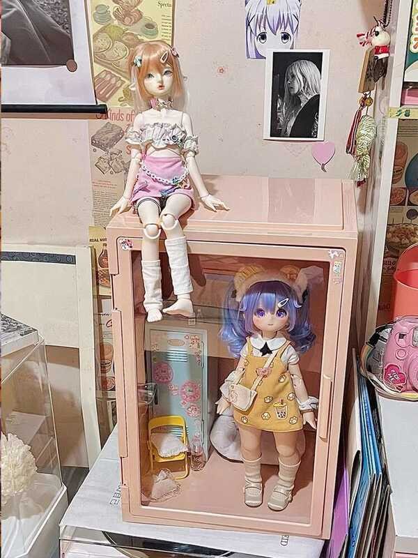 BJD Handmade Display Cabinet, Doll Box Rack | Shopee Philippines