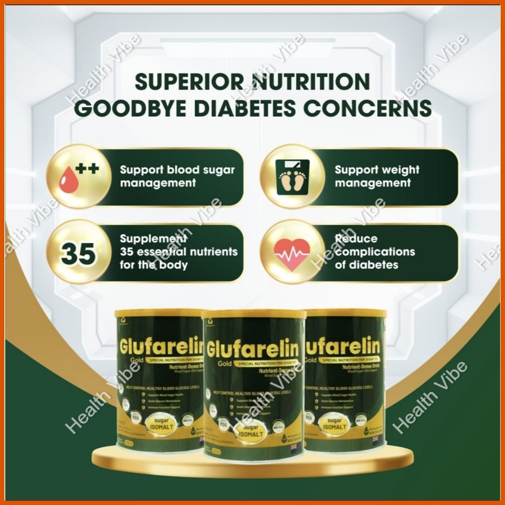 ☮ ∇ Combo 3 Glufarelin Gold Milk For Diabetic diabetes Support Help ...