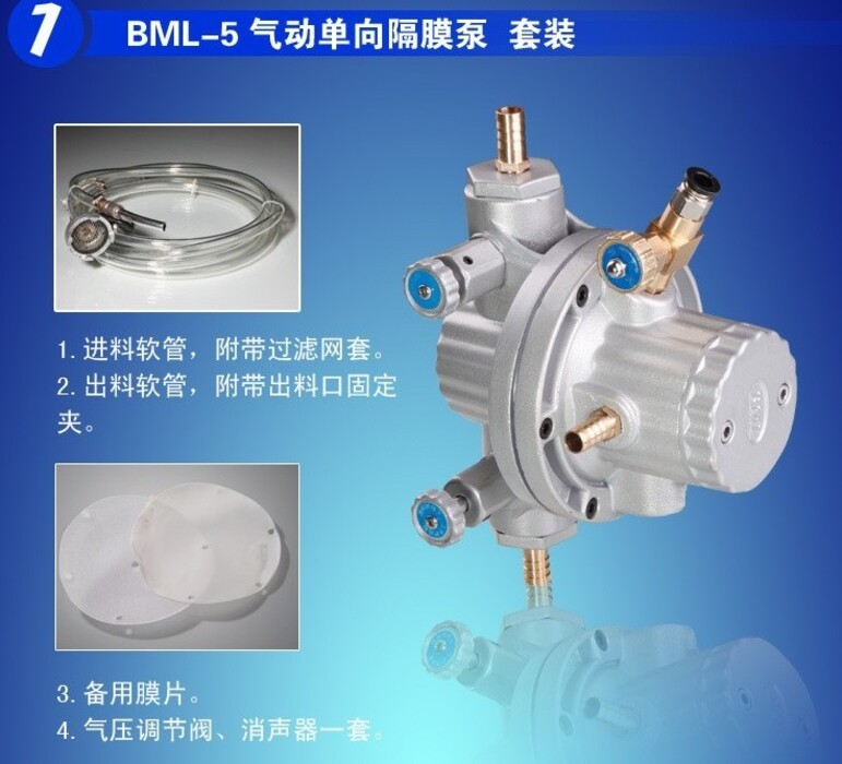 Ink pump Pneumatic one-way diaphragm pump 601S BML-5 HL2002 | Shopee ...