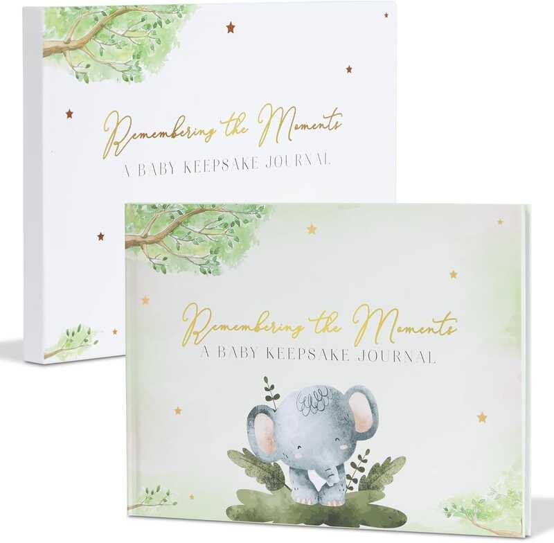Gender-Neutral Memory Book, A Keepsake Journal, Cherish every milestone ...