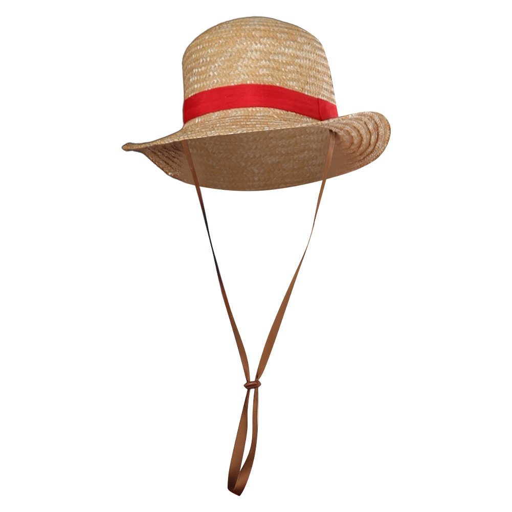 Luffy Sy Straw Hat Costume Props Live Action TV Cosplay Piece Disguise ...