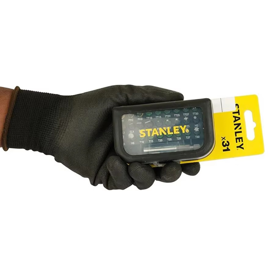 STANLEY Multi-color Screwdriver Bits Set 32 PCS with Bit Holder and ...