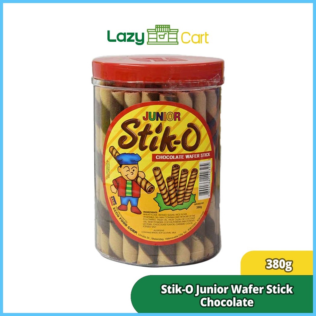 Lazycart Delicious Stik-O Junior Wafer Stick Chocolate - 380g Family ...