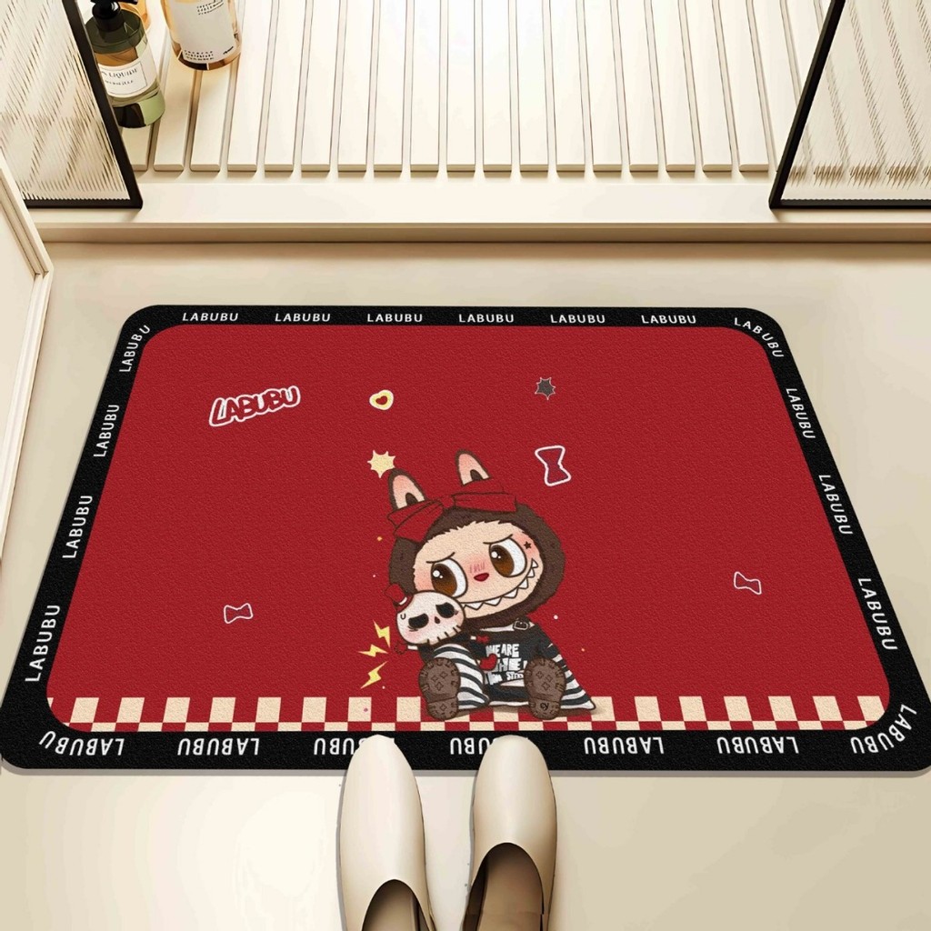 Original Labubu Crying Baby Bubble Matt,Labubu Bathroom Mat, Labubu ...