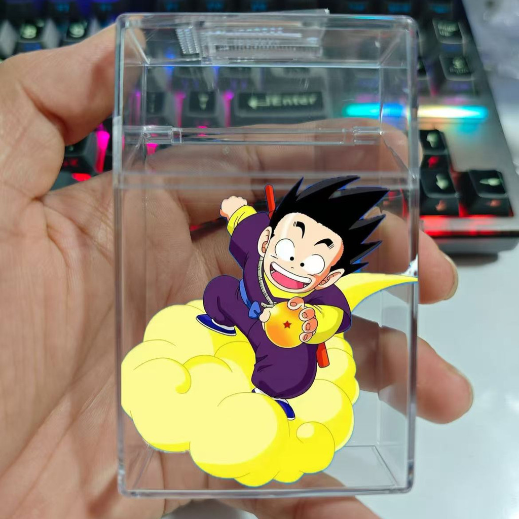 Creative Dragon Ball Goku Cigarette Case Portable Storage Box ...