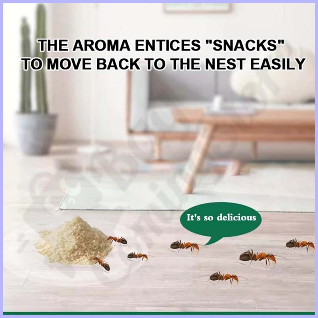 50Pcs Powder Ant Killing Bait Powerful Effect Ant Killer Powder Home ...