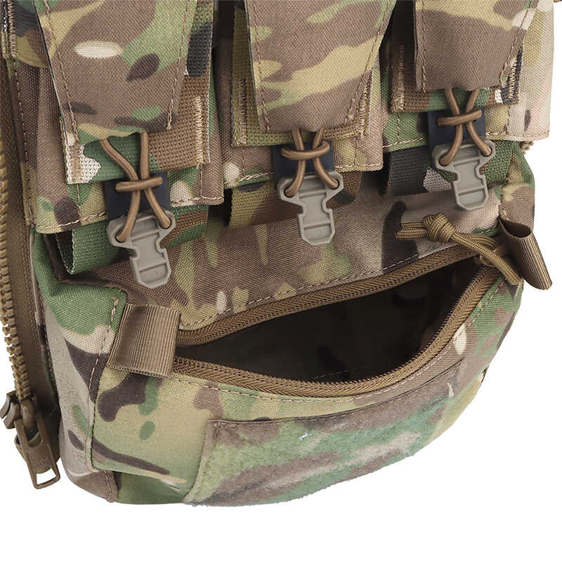 PC IDOGEAR Plement Backpack Nylon Zipper Velcro Back Para Sa Tactical ...