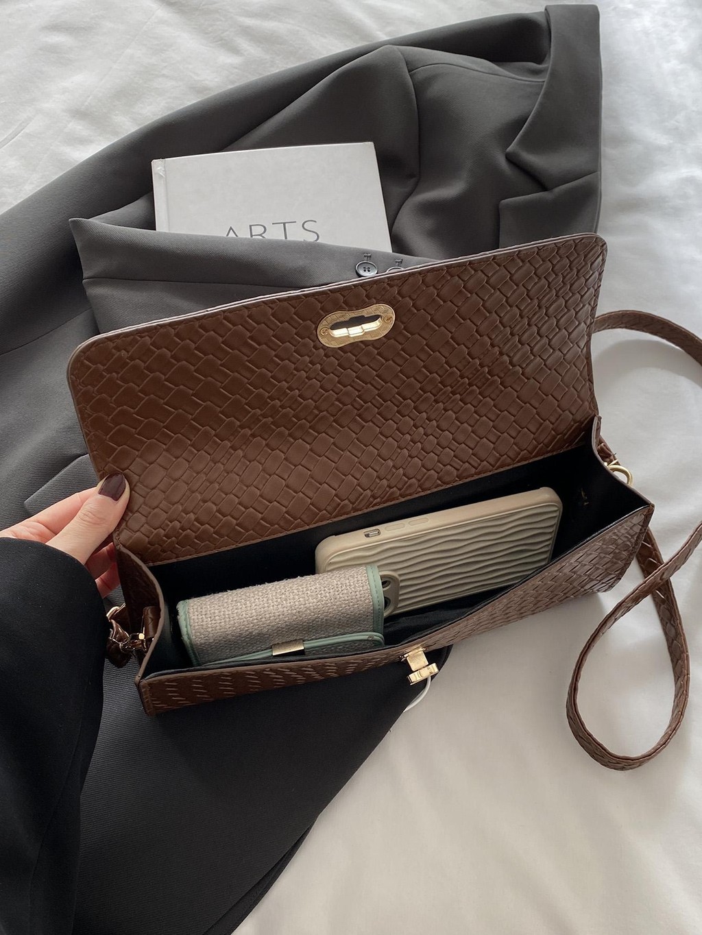 Dodo women's one-shoulder crossbody hand-held dinner commuting high ...