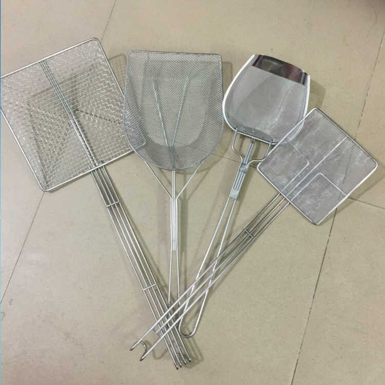 Stainless Steel Square Oil Residue Scraper, Ultra-Fine Filter Screen ...
