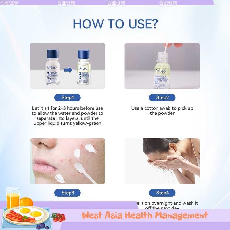 Whitening Niacinamide Dr Leo Essence Salicylic Acid Anti Acne Serum Lighten Scars Patch Pimple ...