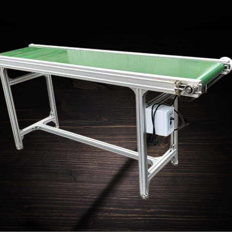 Assembly line small fully automatic injection molding food conveyor ...