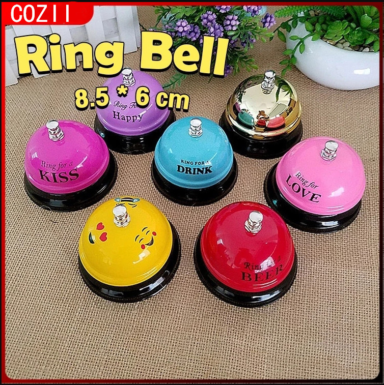 COZII Call Bell Color Alloy Desk Kitchen Hotel Counter Restaurant Ring ...